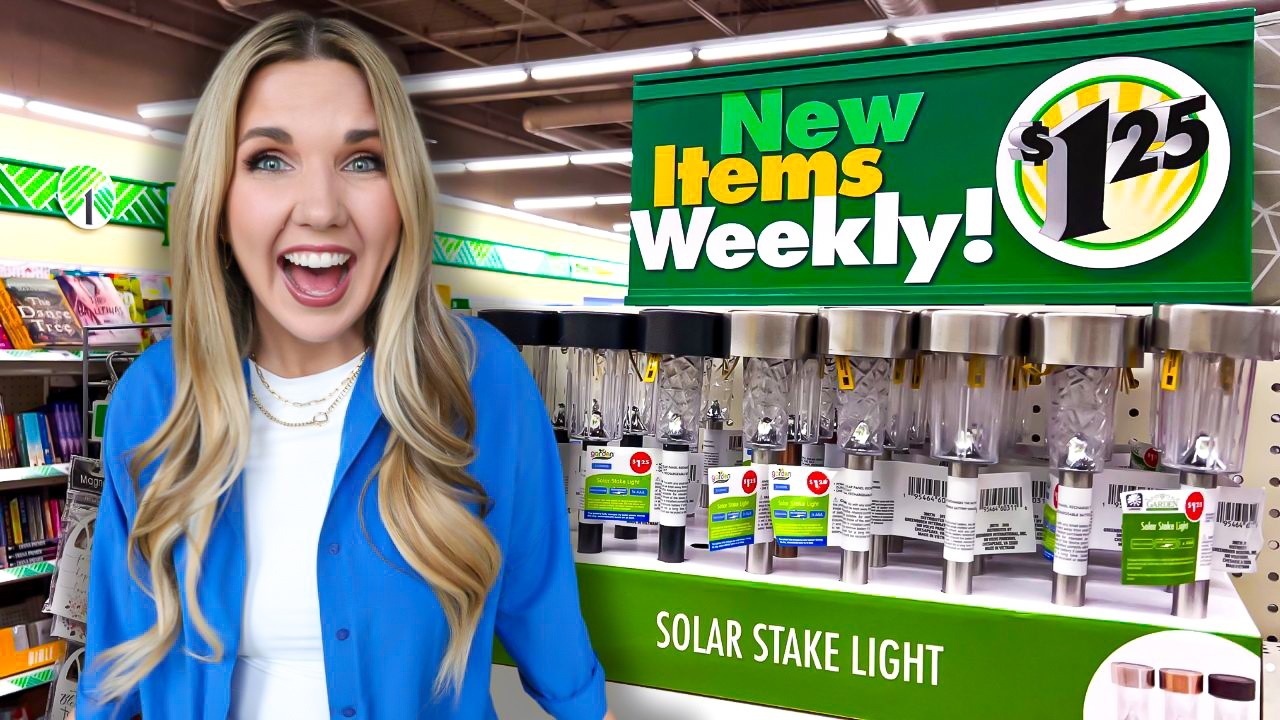 This is how Dollar Tree solar lights transform a backyard