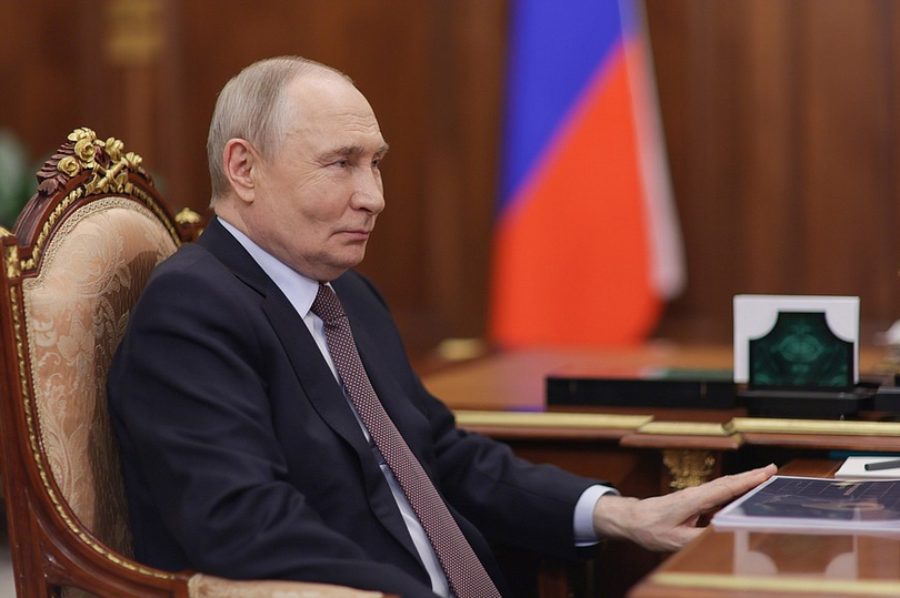 Vladimir Putin struggles to sit straight as health fears grow after ...