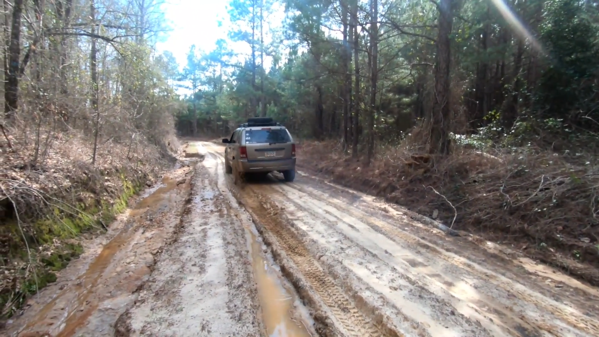Exploring rural Georgia dirt roads