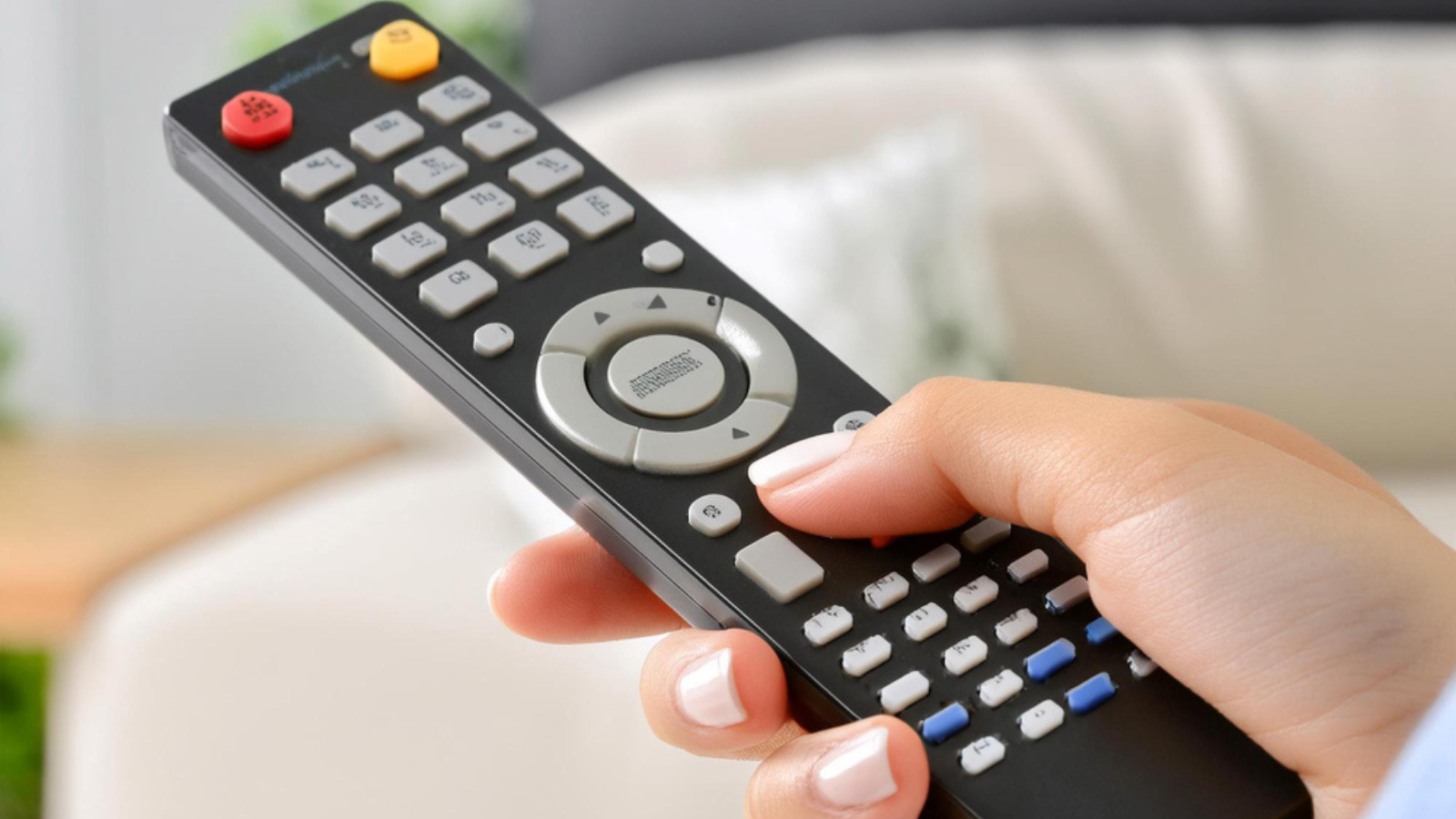 What do the yellow, green and blue buttons on your TV remote actually mean?