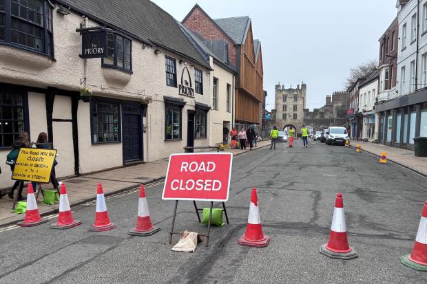 Part of main road in York closed