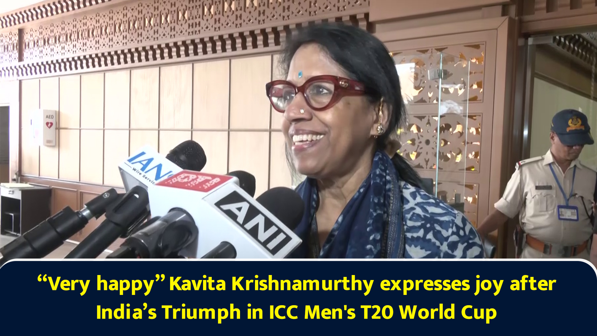 Very happy Kavita Krishnamurthy expresses joy after India’s triumph in ...