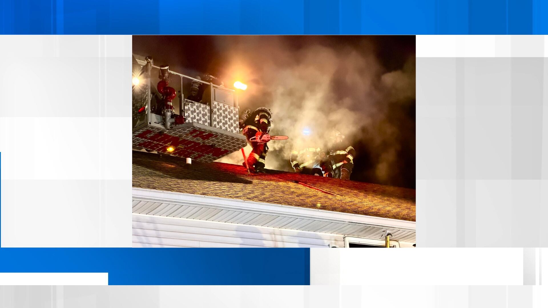 Multiple displaced, two taken to hospital after London apartment fire