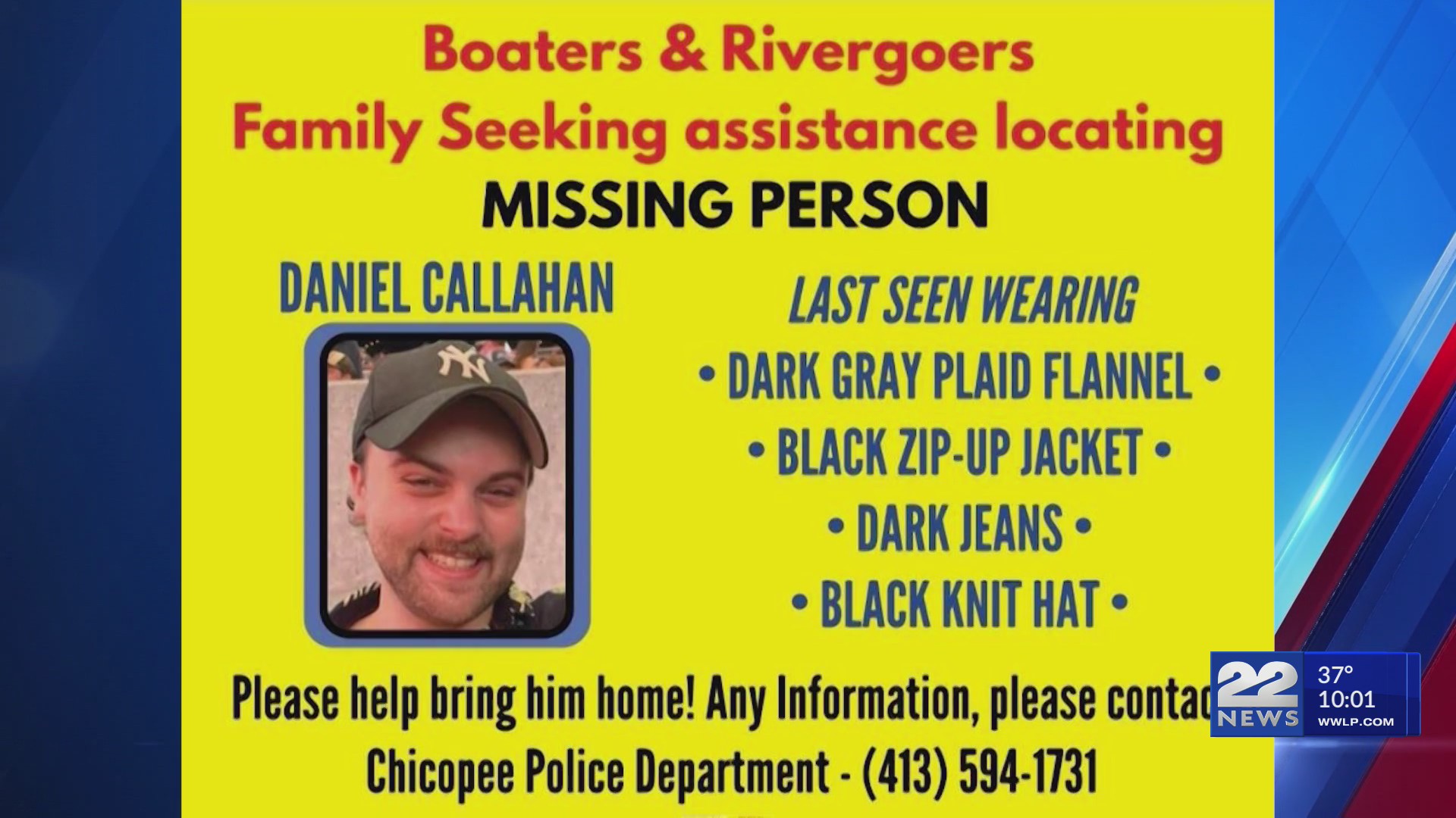 One year since disappearance of Daniel Callahan