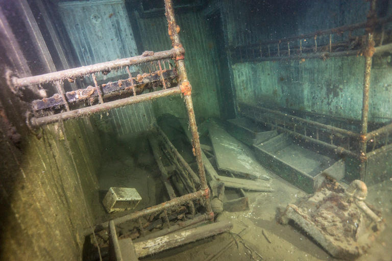 Great Lakes shipwrecks captured in haunting underwater photos