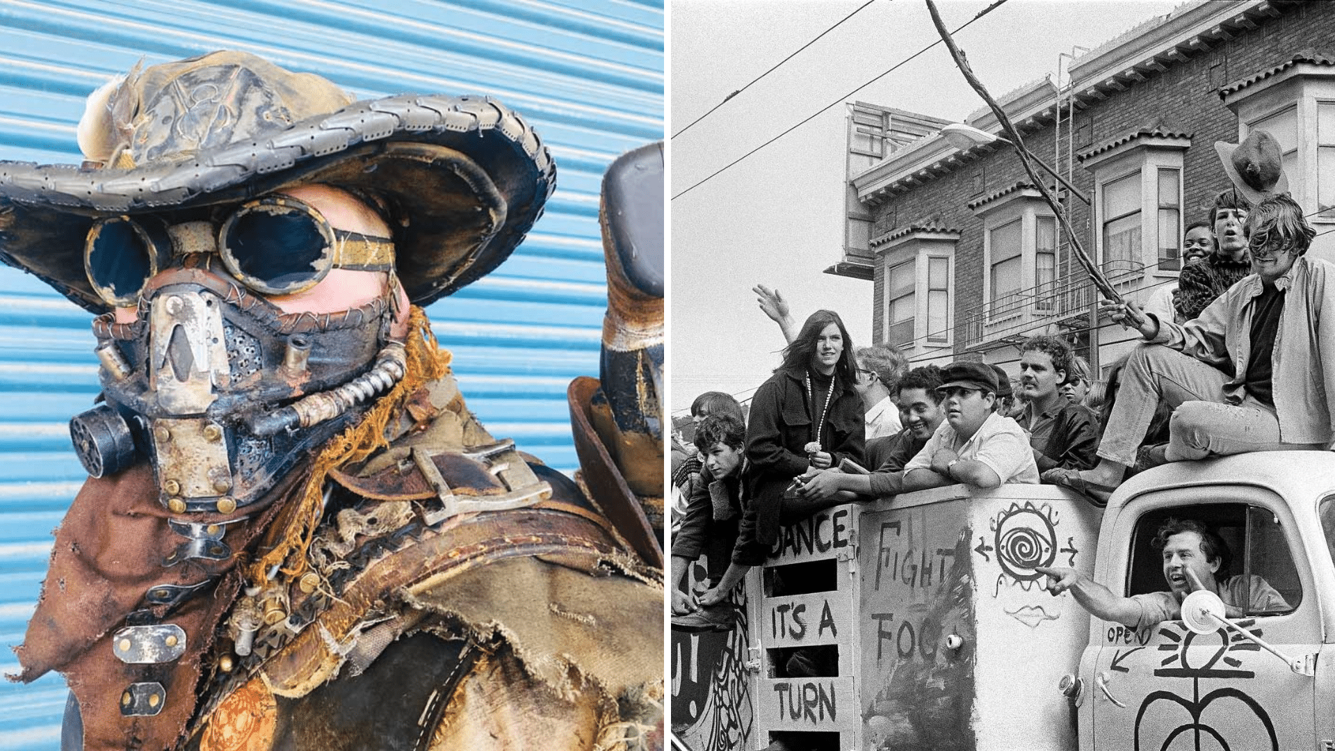 Flamboyant subcultures across the decades