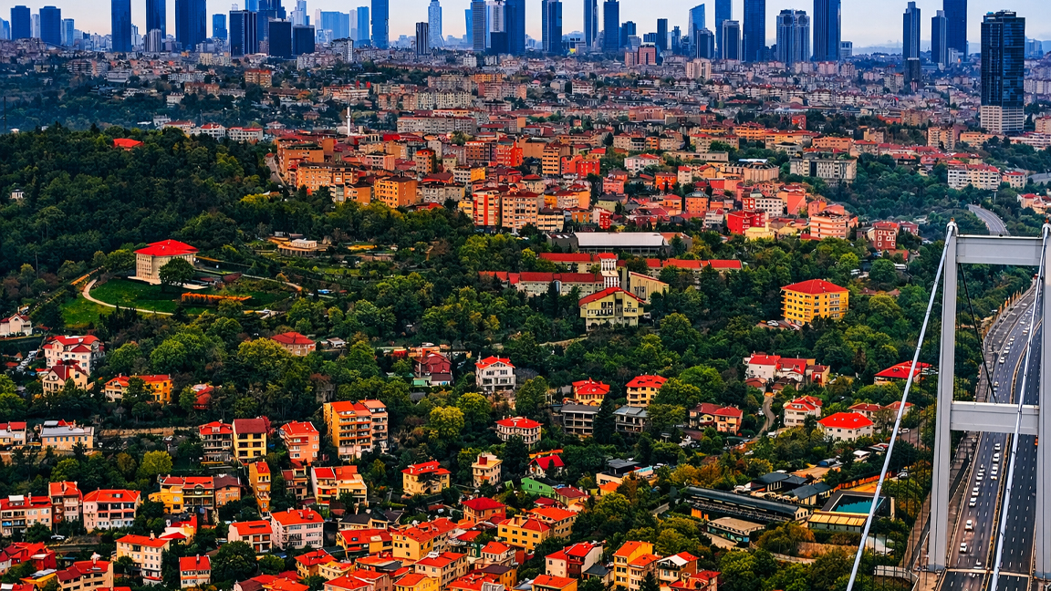 The hidden side of a massive modern city