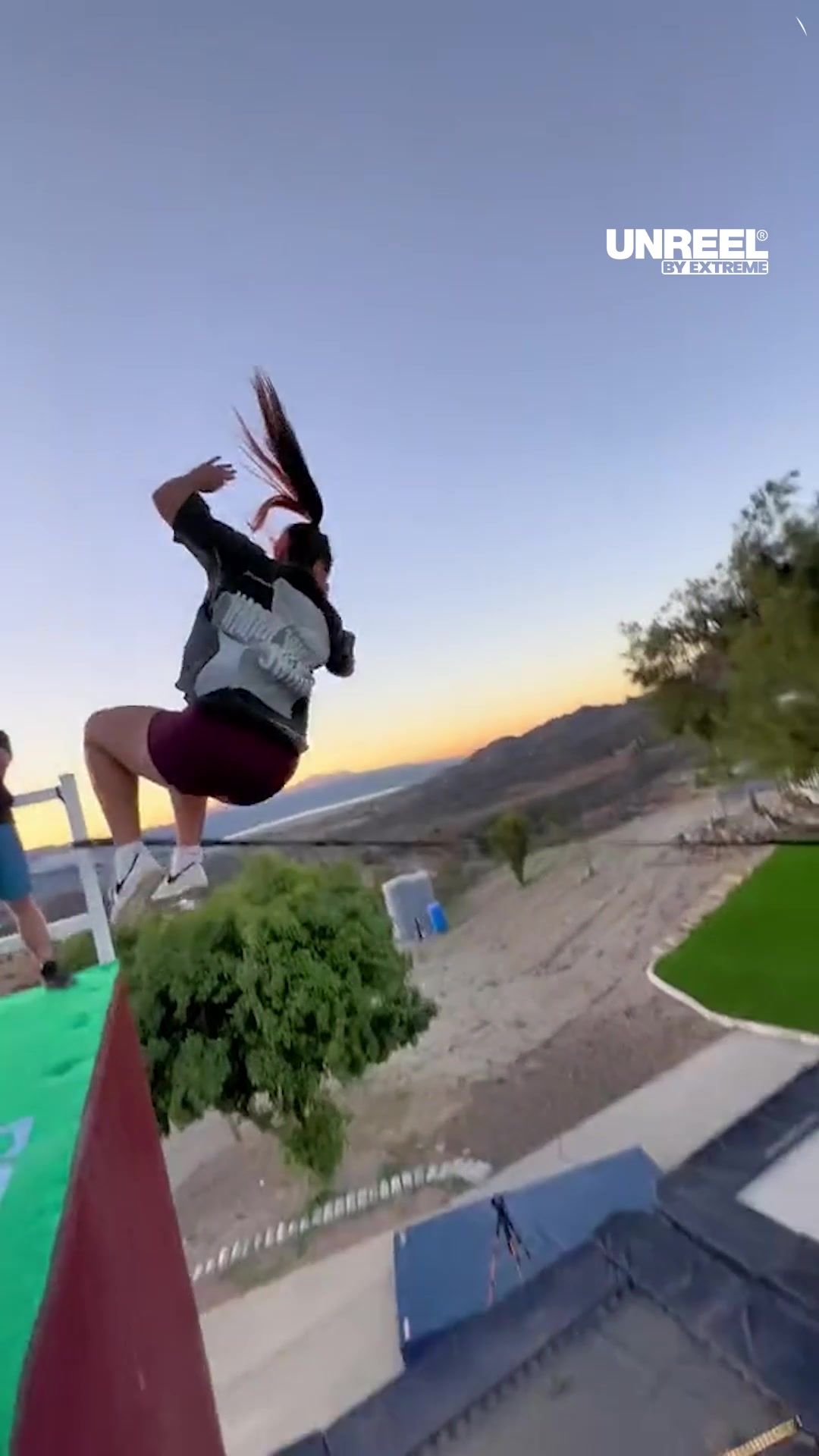 Leaping through life: Trampoline gymnast Amanda's journey to mastery!
