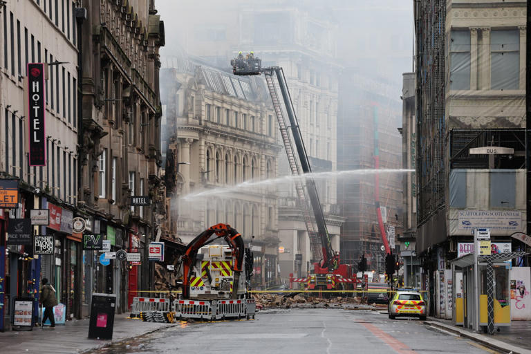 Glasgow Union Street fire: Here is the full list of businesses affected ...