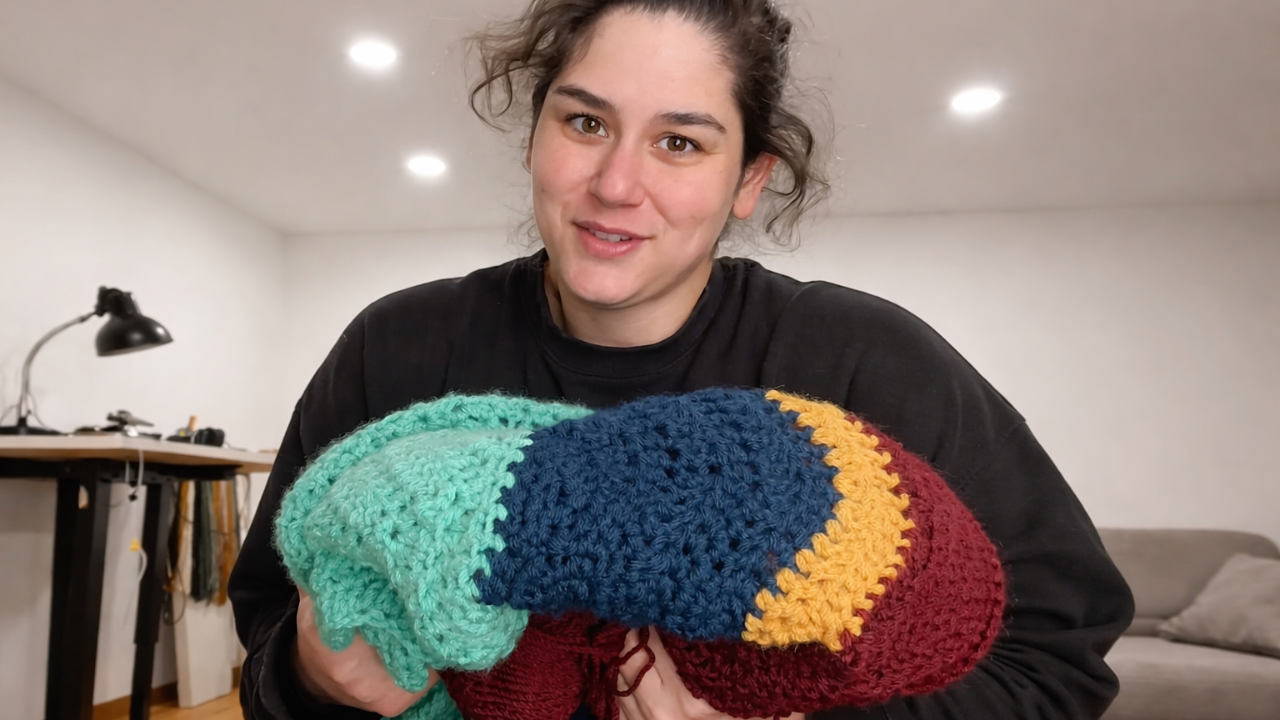 ADHD brain and crochet supplies are a dangerous combination