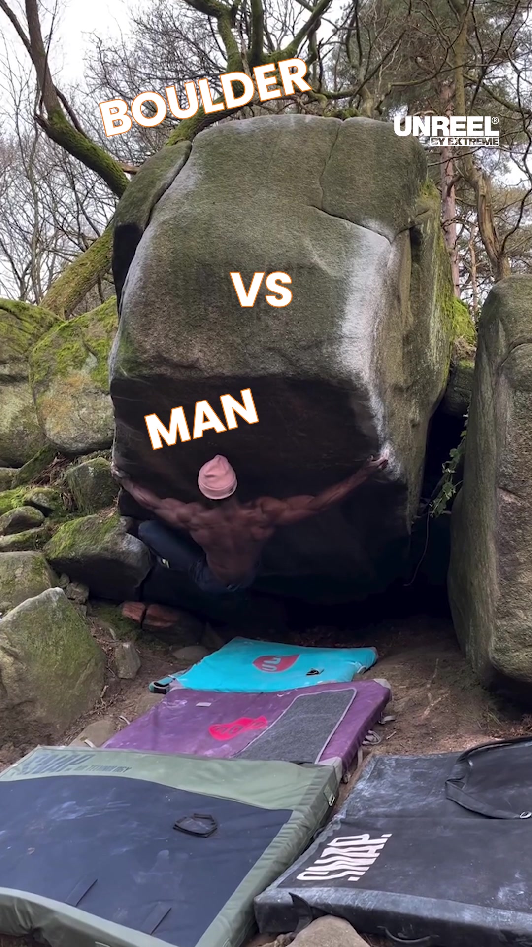 Conquering the boulder boss: Jango's epic climbing showdown!