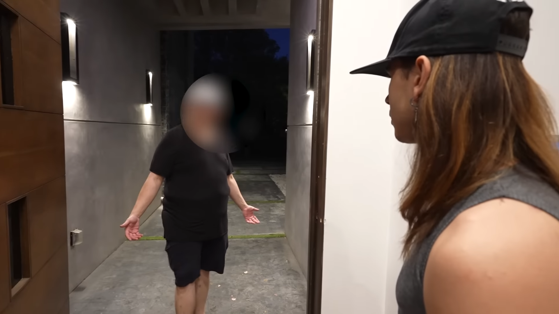 The last words from an angry neighbor no one expected to hear