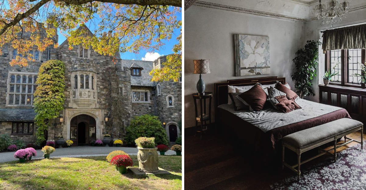 The fairytale castle in New Jersey that lets you sleep among towering ...
