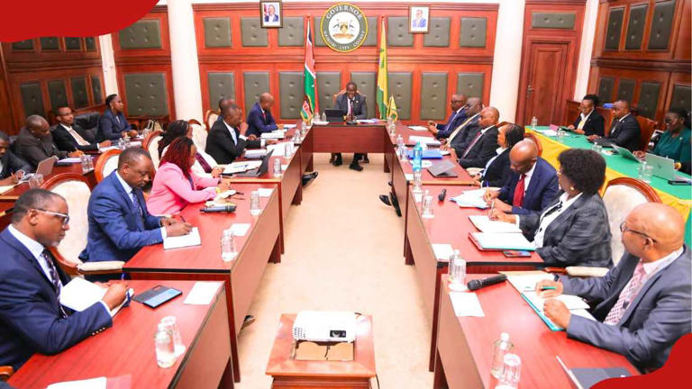 Johnson Sakaja leads first Nairobi–national government meeting to kick ...