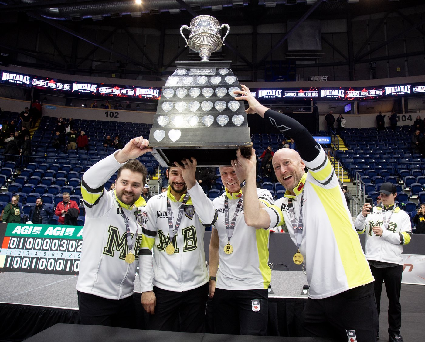 Dunstone wins Canadian men's curling championship with 6-3 win over Koe