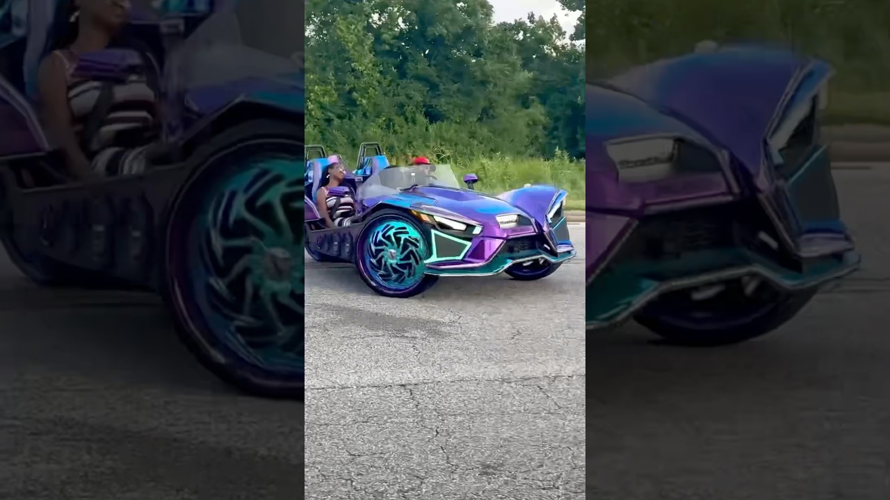 Slingshot on 24” DUB floaters riding