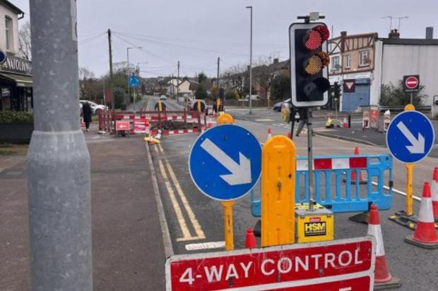 'Appalling' roadworks cause 'traffic chaos' on key road in south Essex town