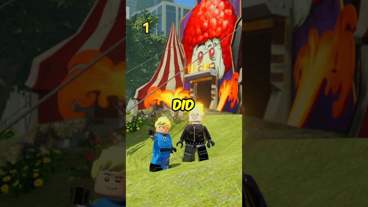 Did you know about all those details in the Lego Marvel games? # ...