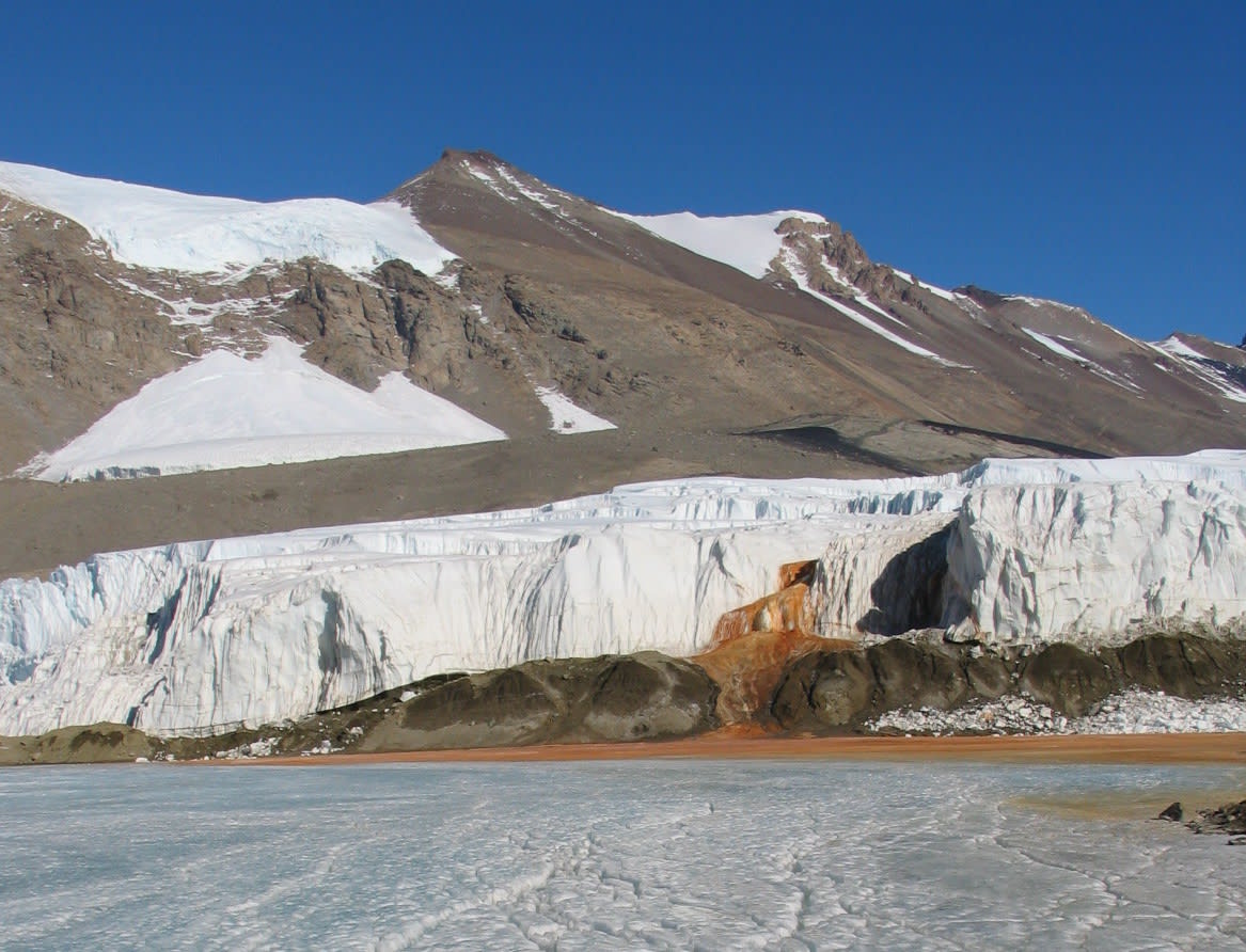 Study explains Antarctica’s mystery Blood Falls