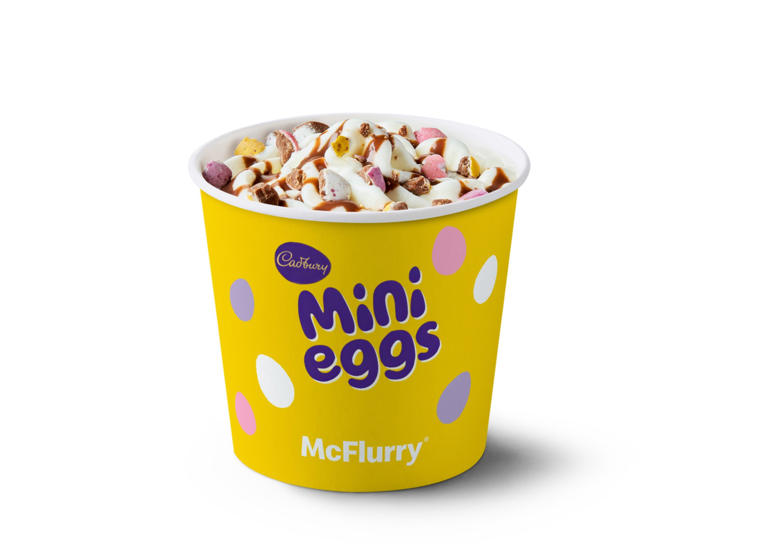 McDonald’s just unveiled its new spring menu — Cadbury products will ...