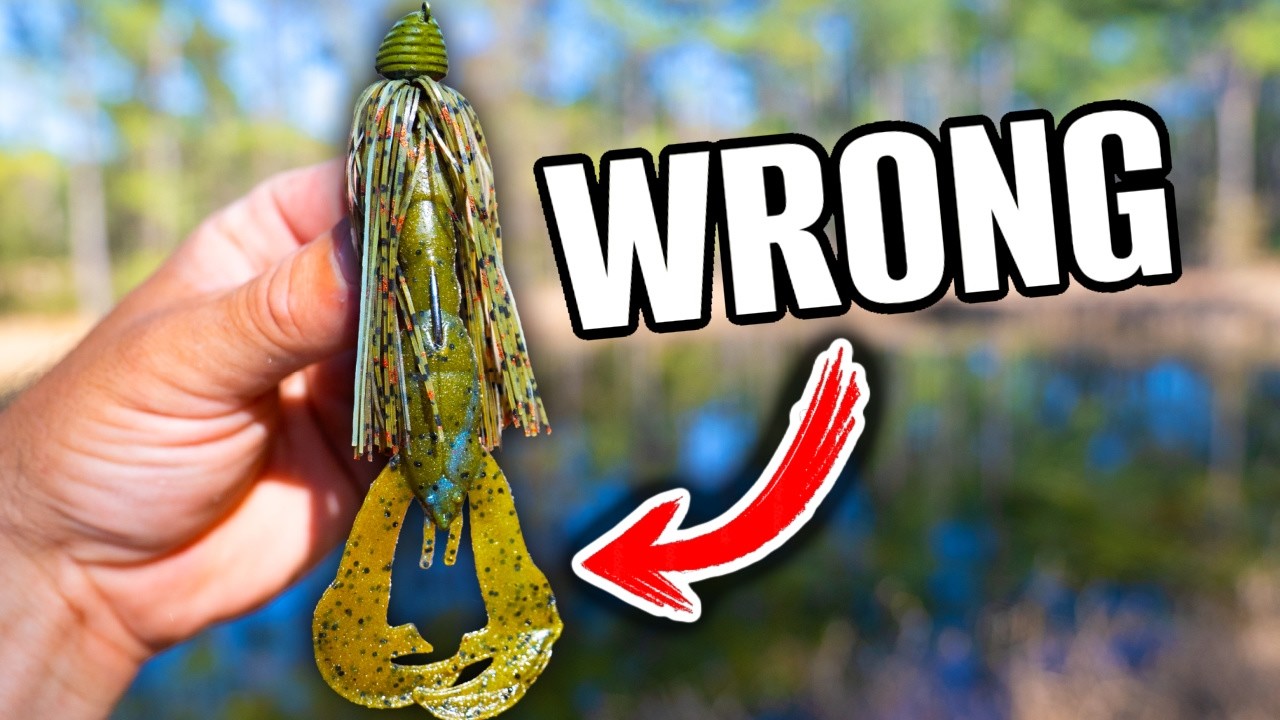 Fisherman explains 4 essential jig styles for successful bass fishing