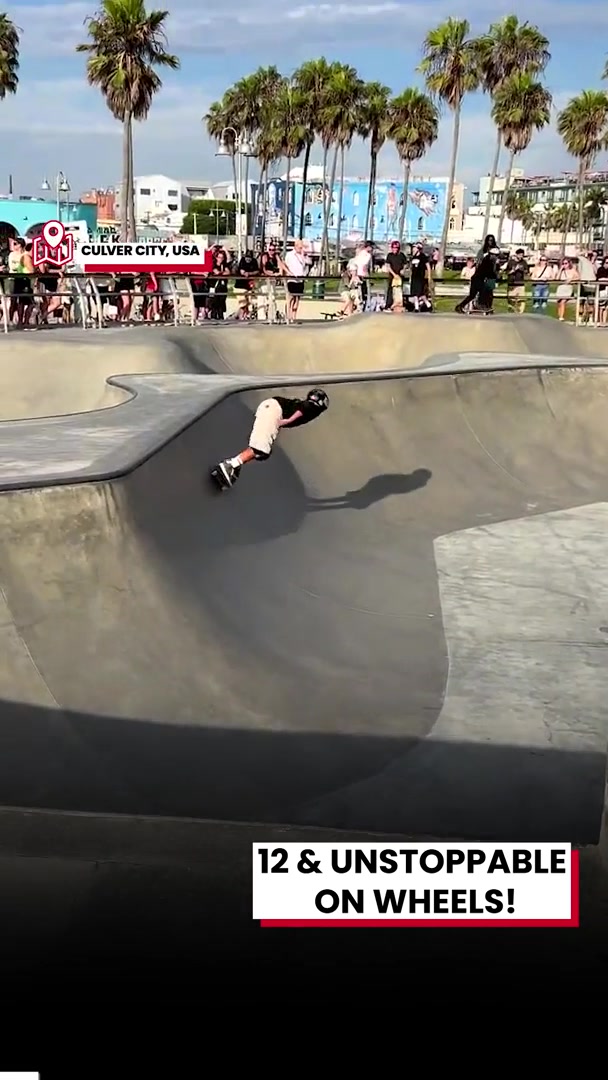 12-year-old's epic skateboarding journey: conquering California's ...