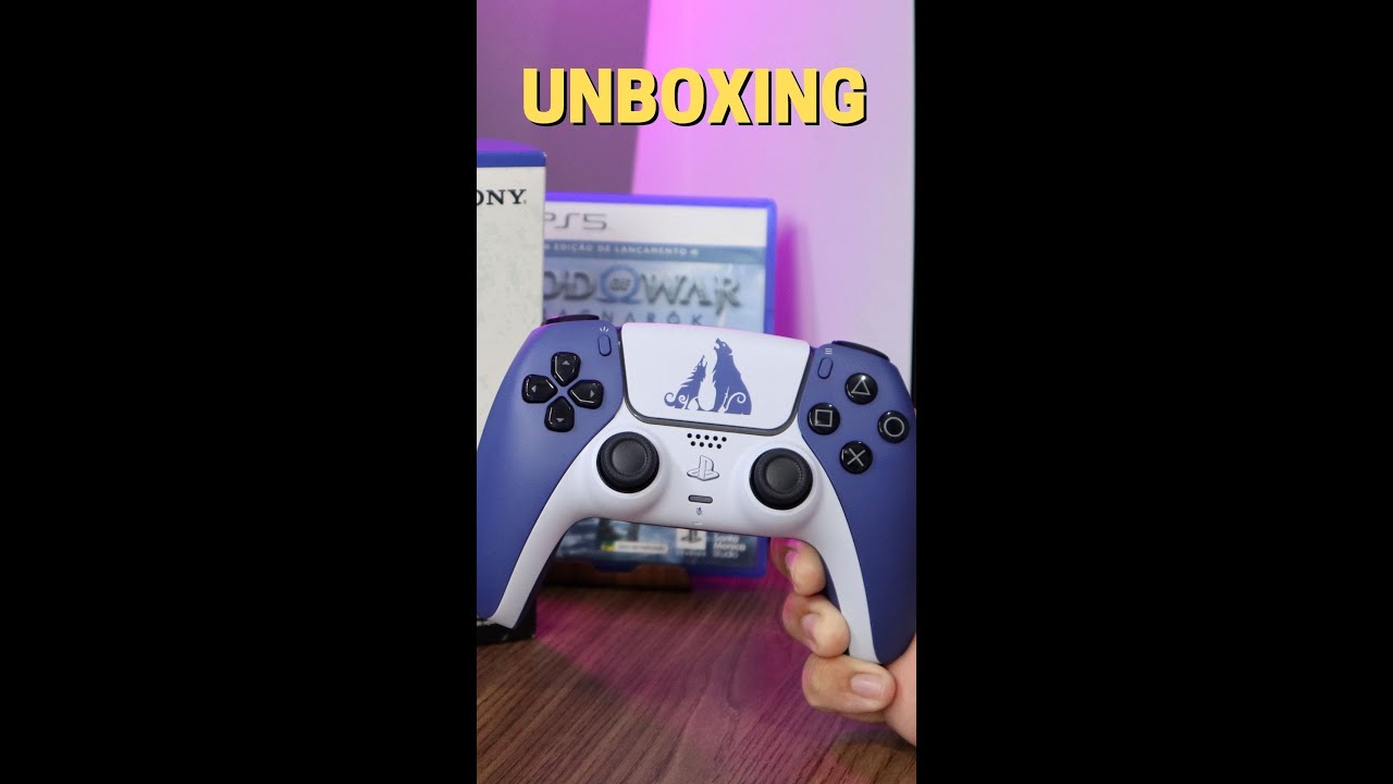 Controle PS5 God of War Ragnarok!