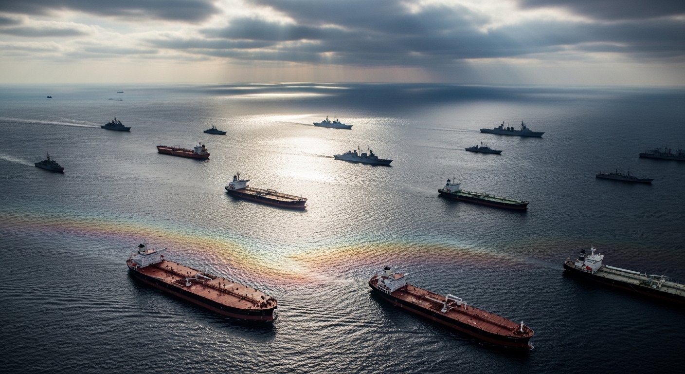 Gulf crisis: Iran issues warning as oil spill fears rise