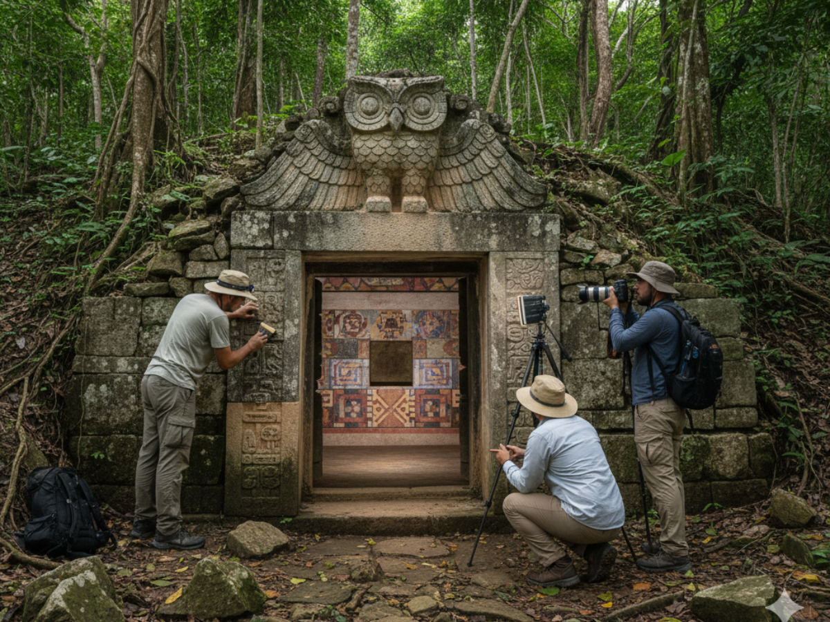 What archaeologists found inside a 1,400-year-old tomb in Oaxaca is ...
