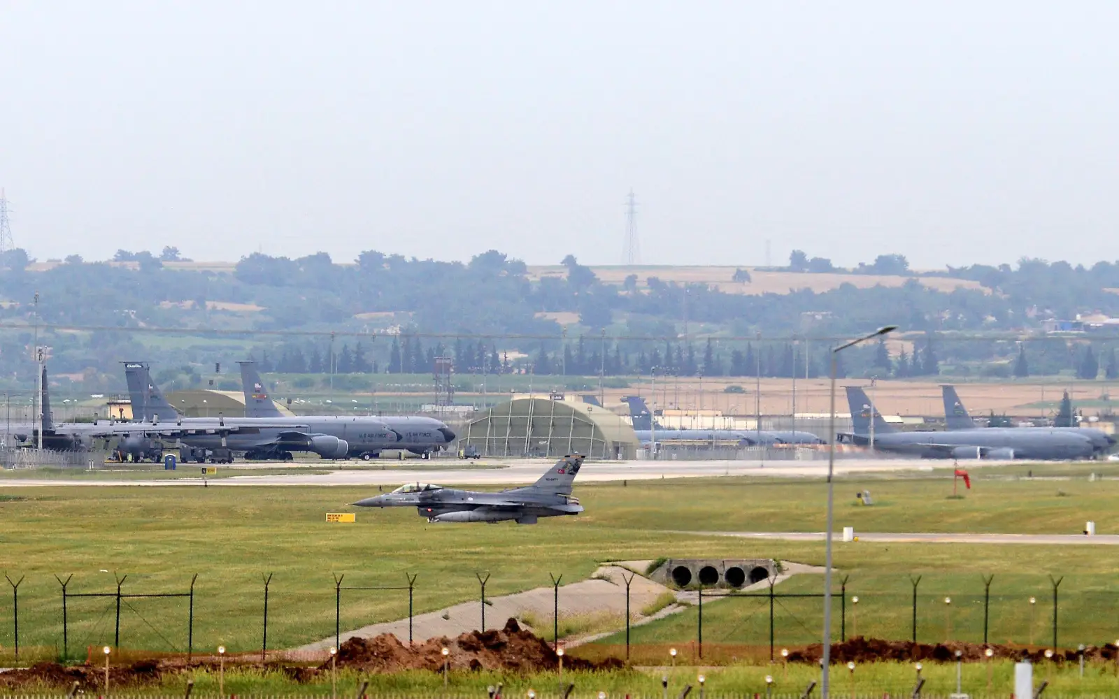 Sirens heard at Incirlik air base, key NATO facility in south Turkey