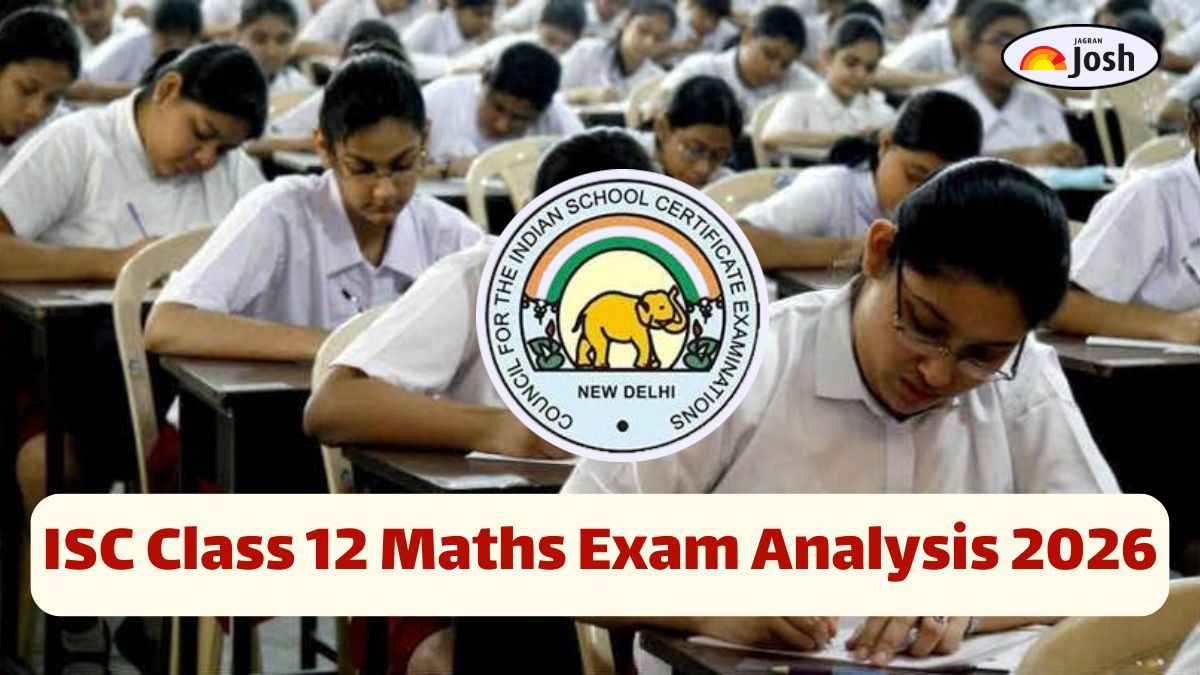 ISC class 12 maths exam analysis 2026: Student reactions, difficulty ...
