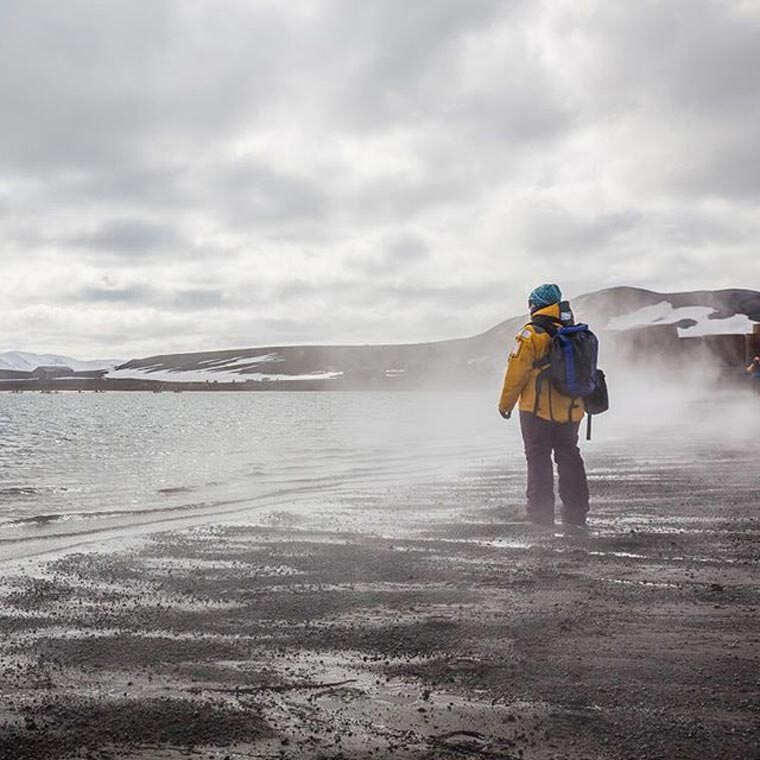 Deception Island, Antarctica: The volcano where you can swim in warm water