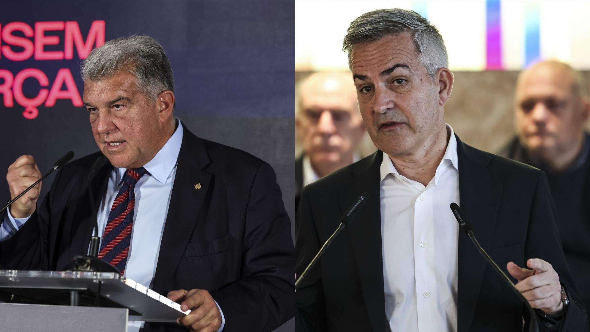 El primer debate entre Laporta y Font, en 10 frases: "Has mentido ...