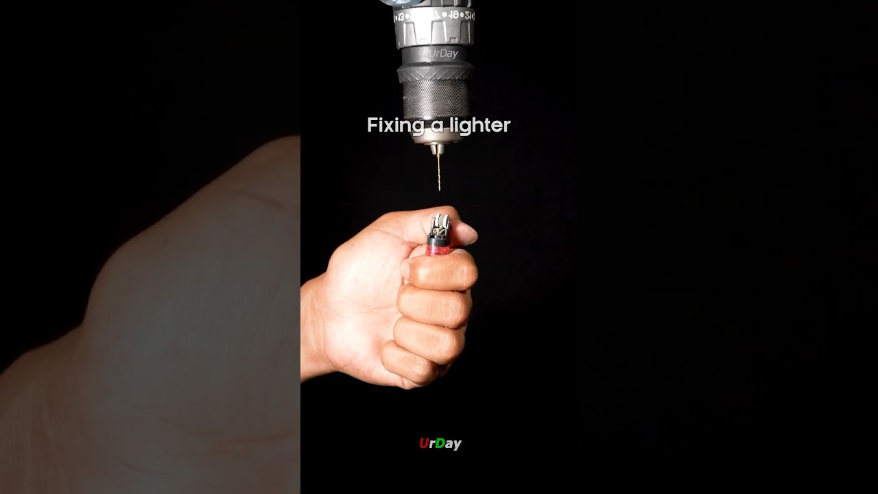 How to fix a lighter #urday #closeup #satisfying