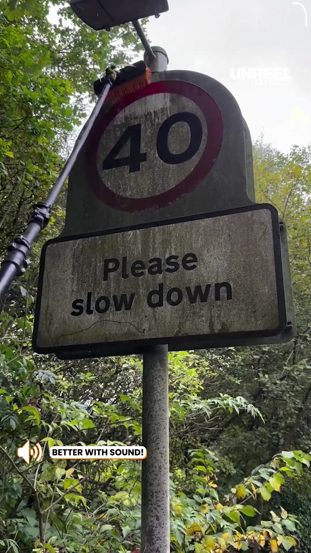 Liam's magical road sign makeover: Restoring London's clarity with ...