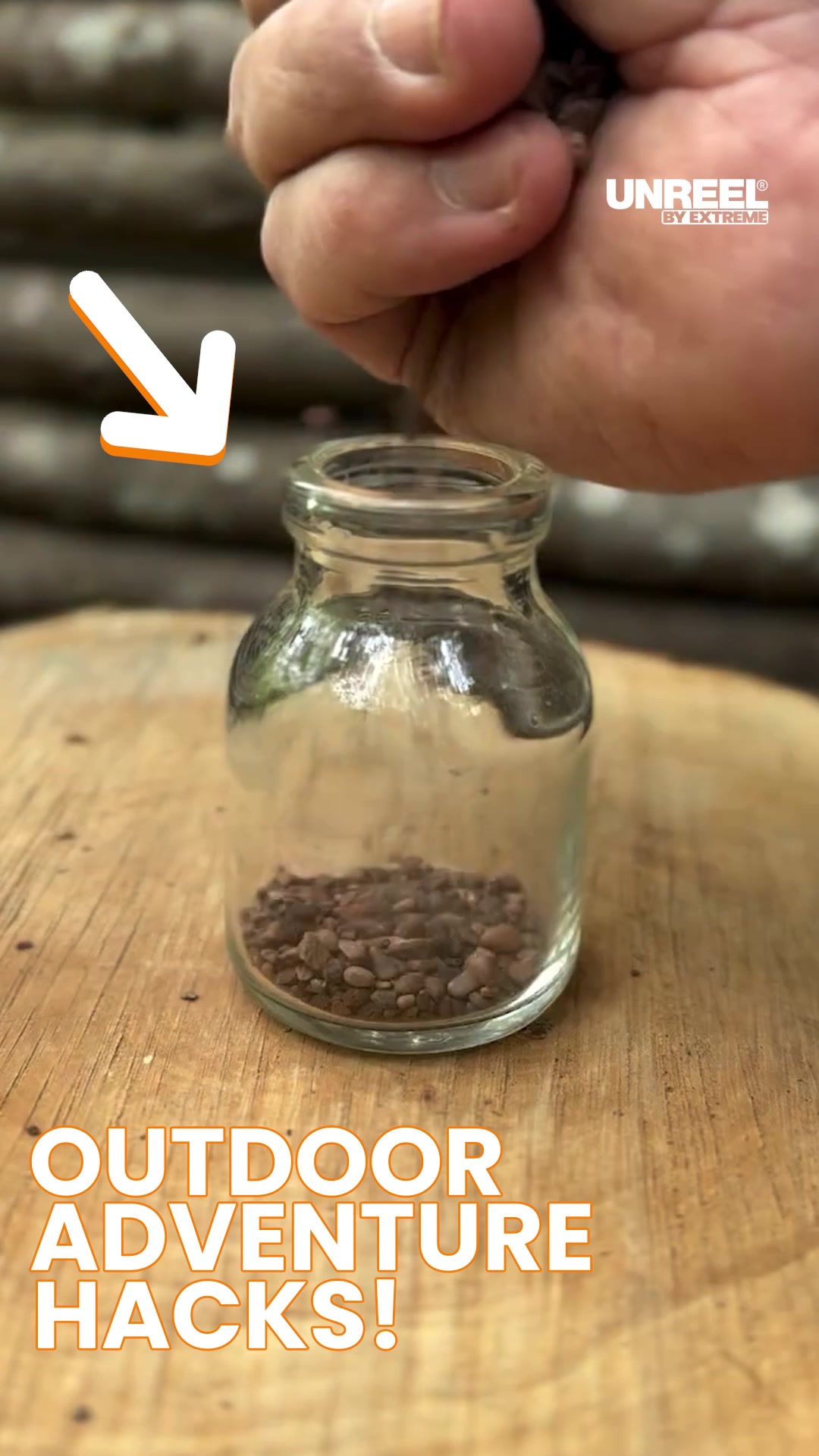 Survival light with the simplest tools