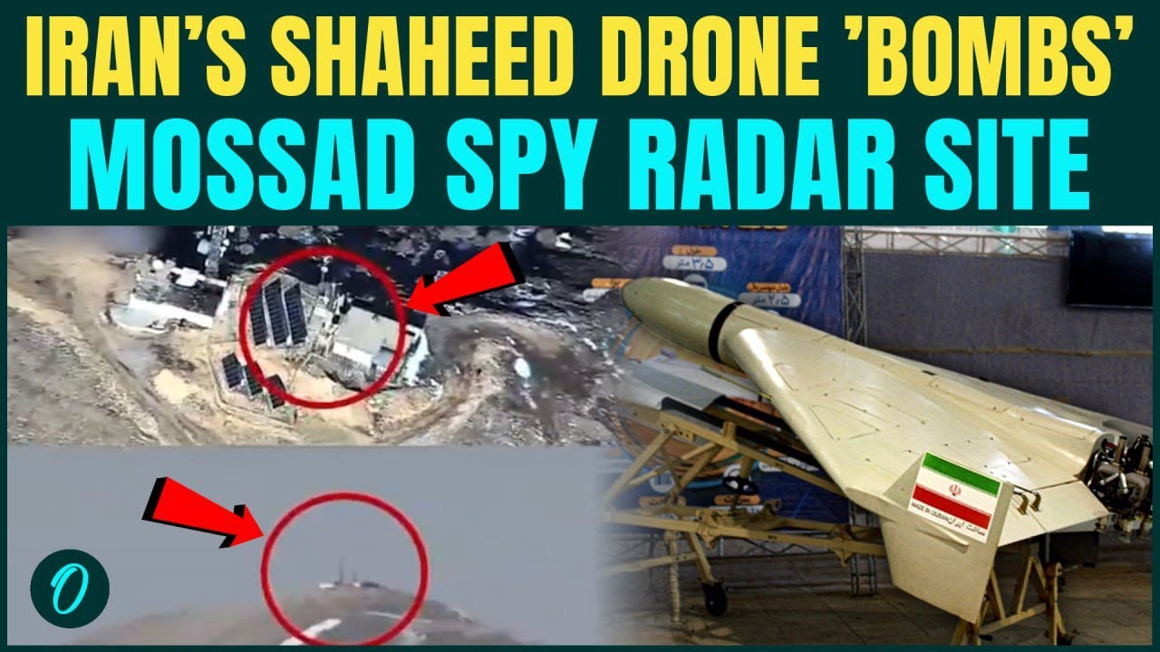 Iran’s drone destroys Israel’s spy radar near Iraq | Video shows ...