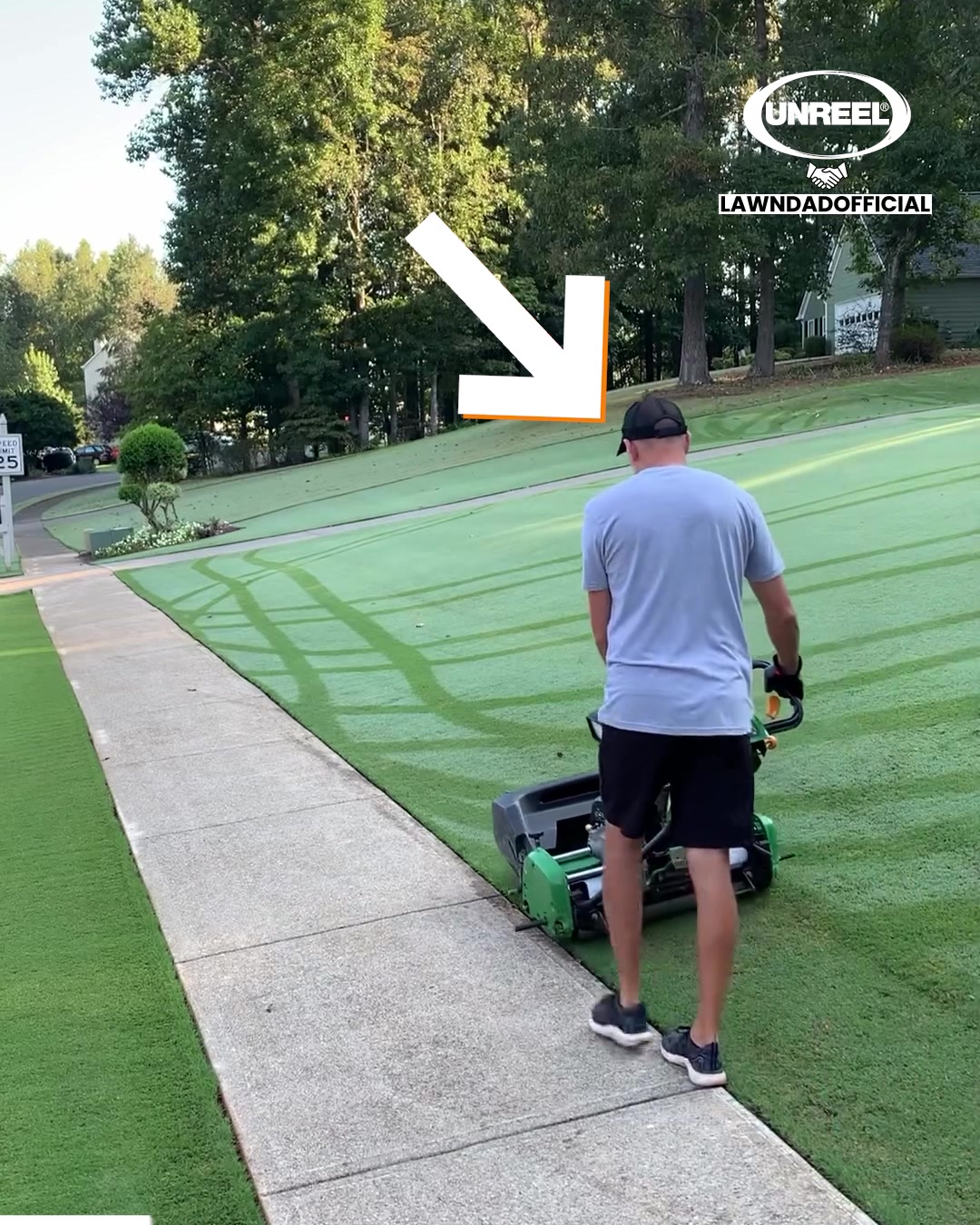 Master Gardener Laundat: Crafting Perfect Lawn Art with Striking Stripes!