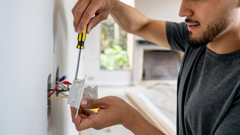 The reason why some electrical outlets are installed upside down