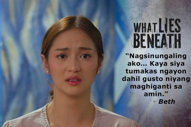 What lies beneath: Beth, matapang na inako ang pagsisinungaling sa kaso ...