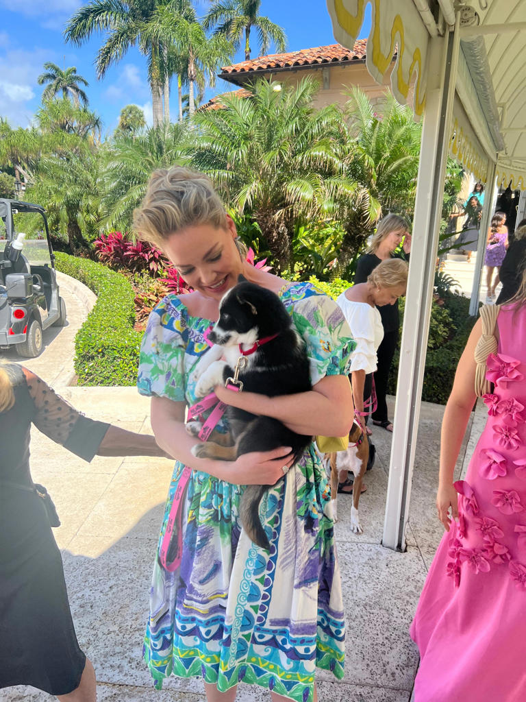 Celebrities help raise money at Big Dog rescue event at Mar-a-Lago