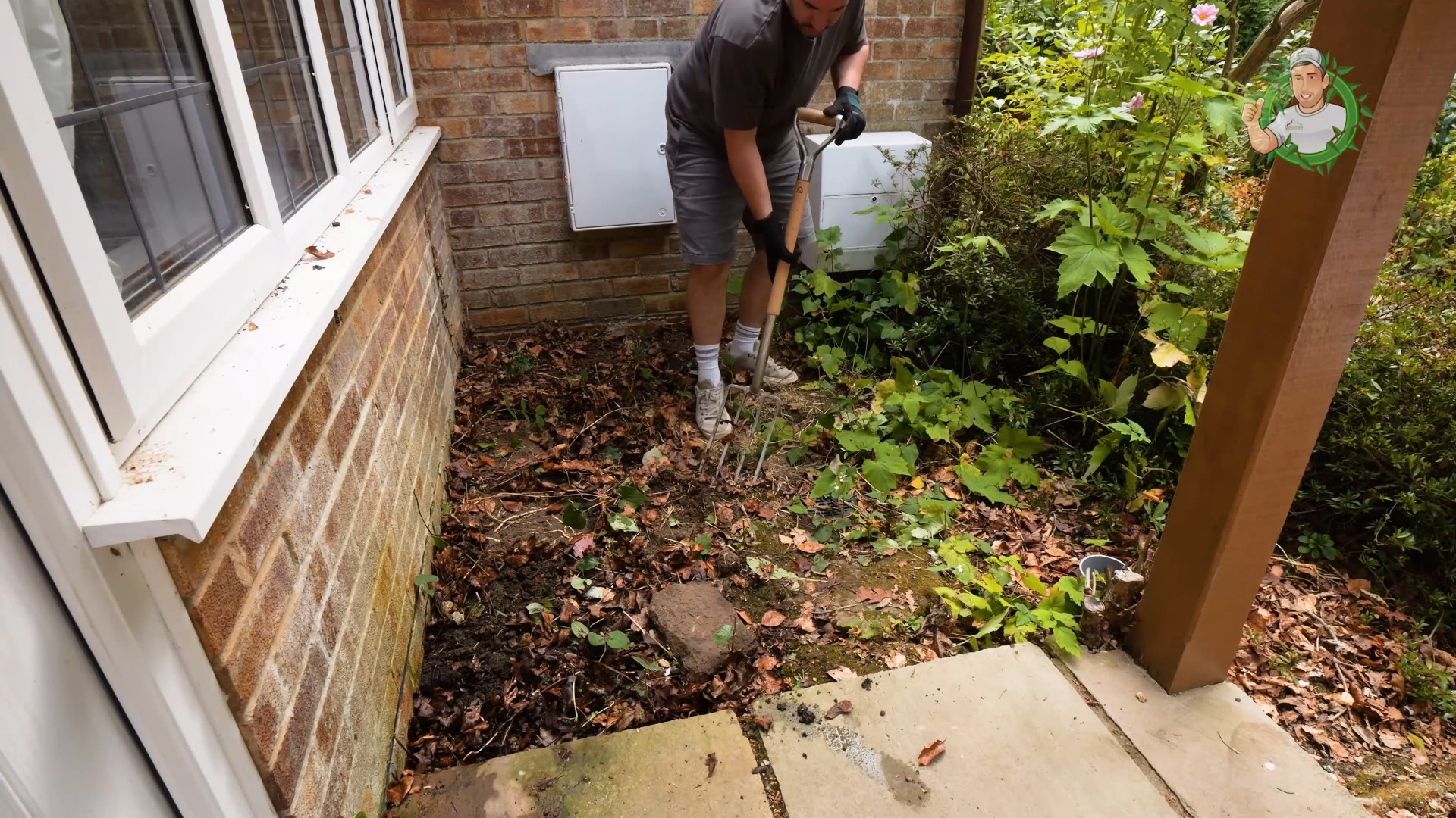 From neglected porch to cozy front entrance
