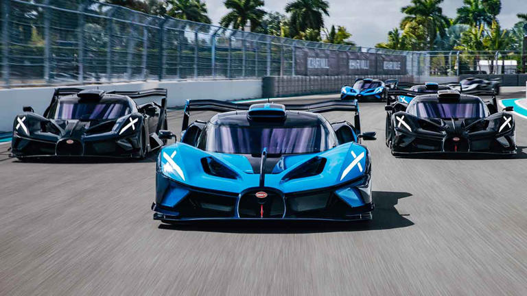 Bugatti creates extreme track experience for owners of the Bolide hypercar