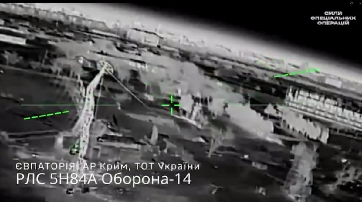 OSINT analysts: Radar hit in Crimea by Ukrainian forces is export model ...