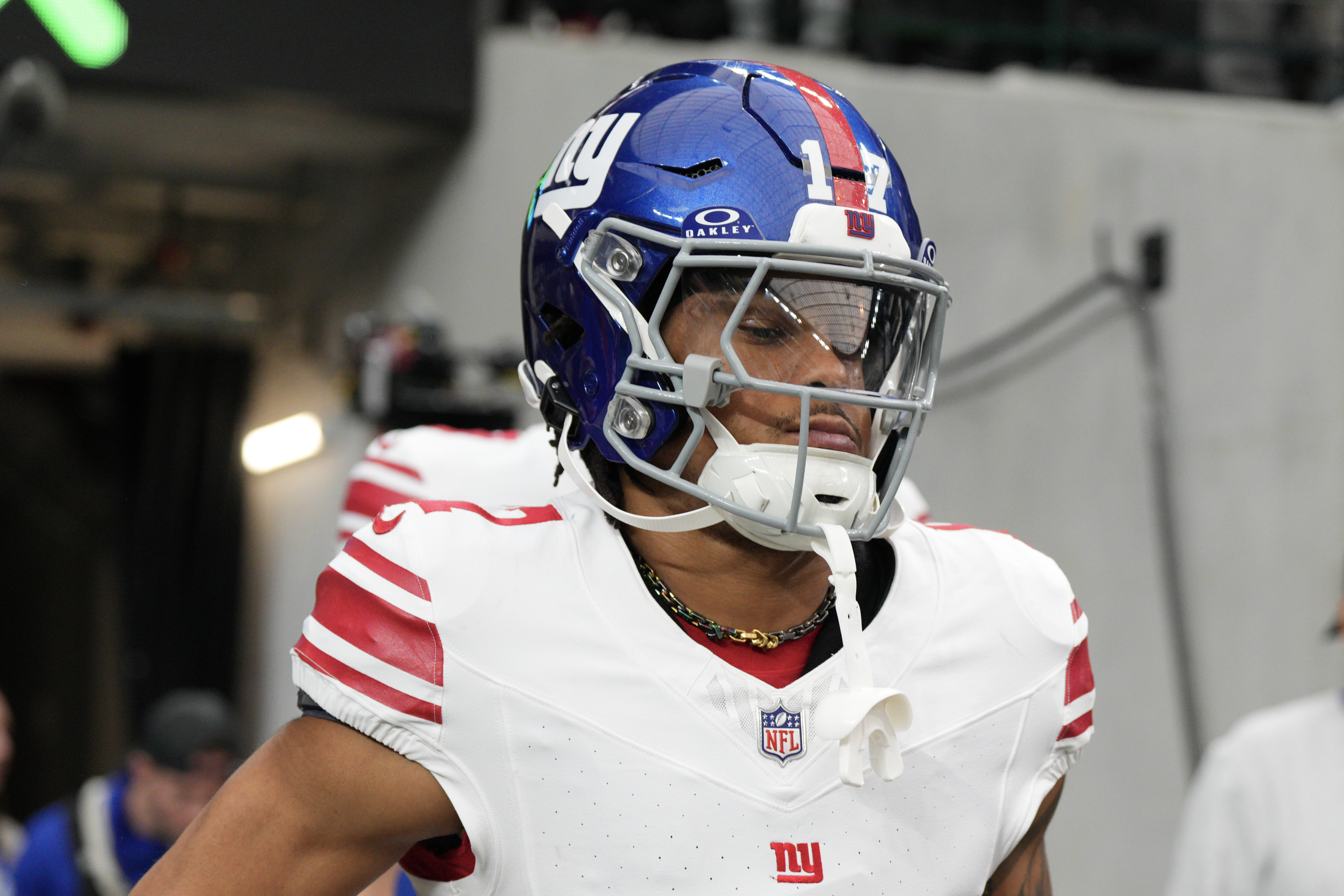 New York Giants lose 1,000-yard WR Wan'Dale Robinson to Cam Ward ...