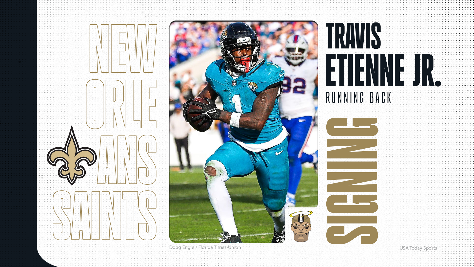 Get to know local product, new Saints running back Travis Etienne Jr.