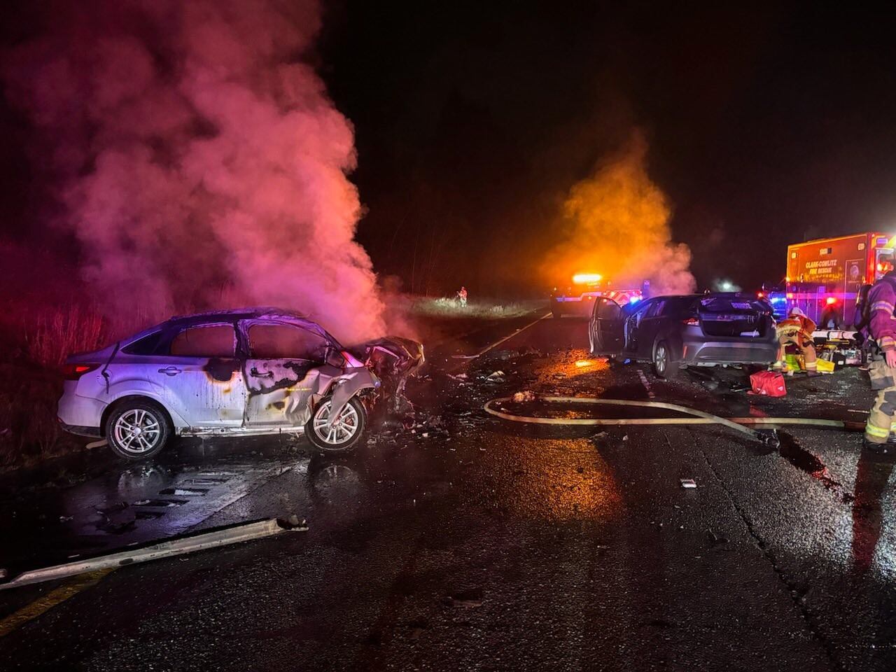 2 killed in wrong-way crash on NB I-5 near Ridgefield
