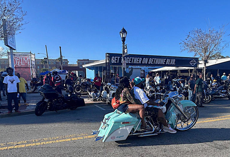 Daytona Beach celebrates Black Bike Week, a 55-year tradition