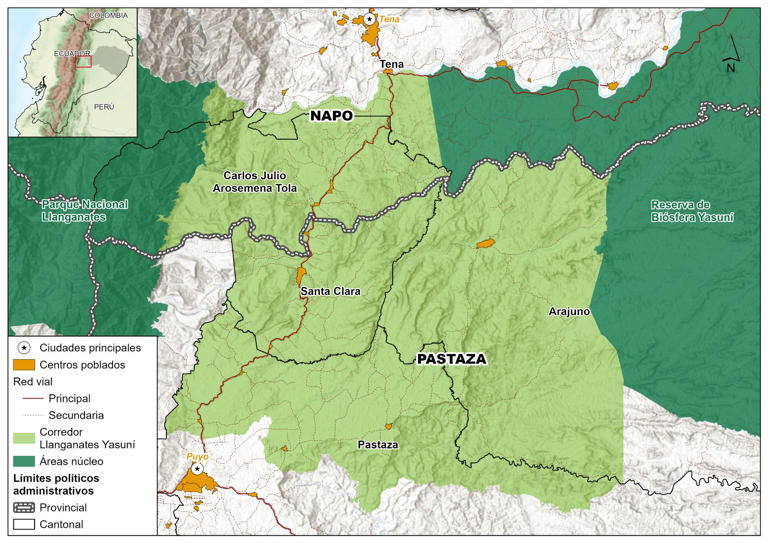 Ecuador’s new ecological corridor connects Andes and Amazon ecosystems