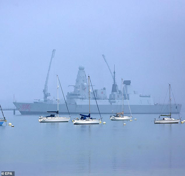 HMS Dragon will finally set sail for Cyprus 'in the next couple of days ...